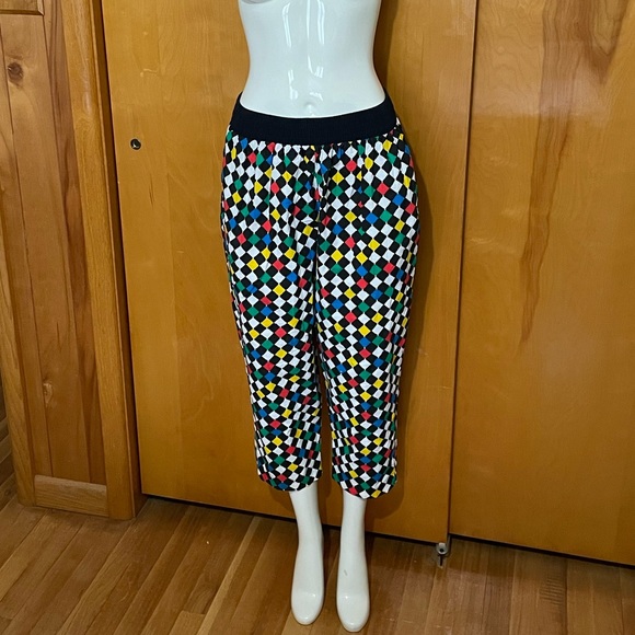 Unbranded | Pants & Jumpsuits | Vintage 8s Checkered Diamond Colorful ...